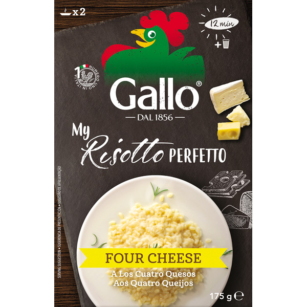 MY RISOTTO PERFETTO FOUR CHEESE 175G – RisoGallo