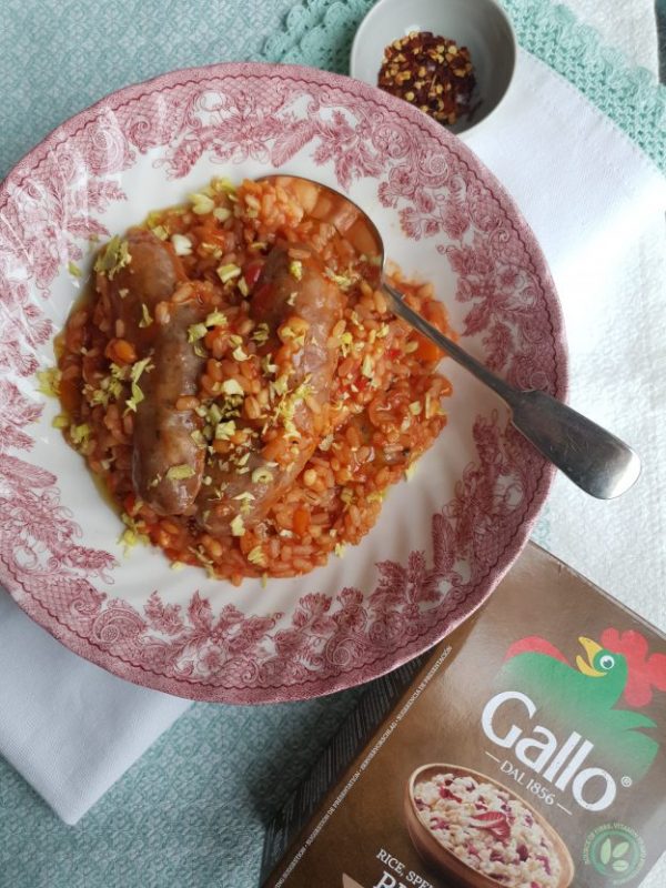 ONE POT ITALIAN SAUSAGE WITH 3 GRAINS – Riso Gallo UK