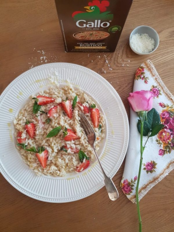 PROSECCO RISOTTO WITH STRAWBERRIES – Riso Gallo UK