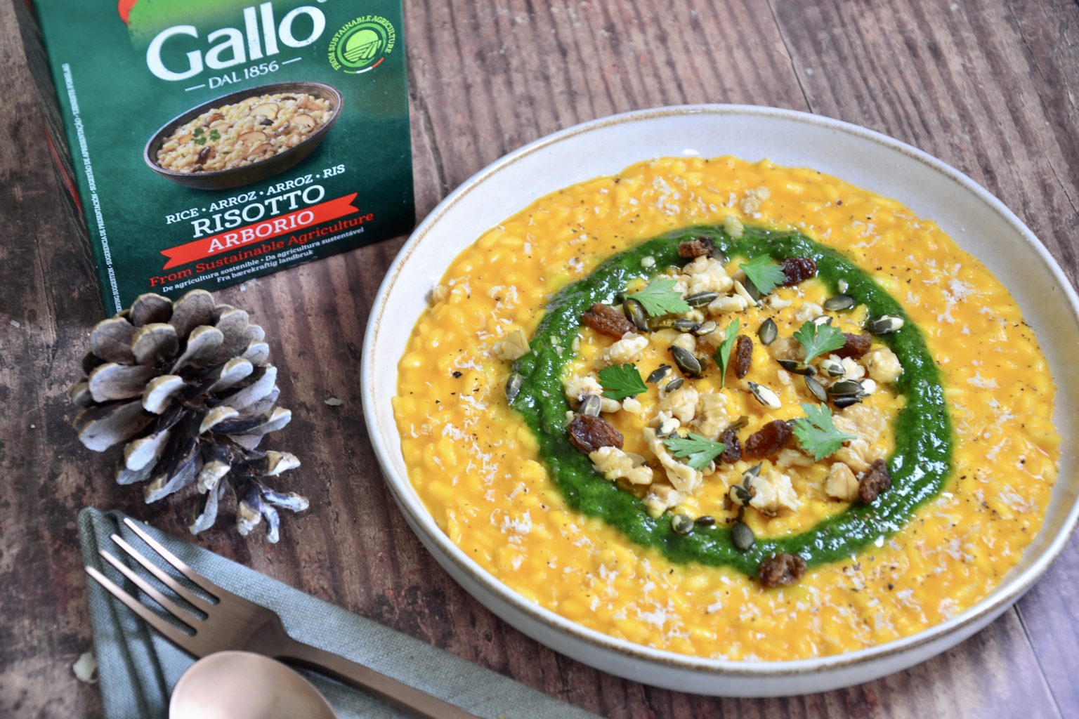 ROASTED CARROTS AND CHRISTMAS SPICES RISOTTO – Riso Gallo UK