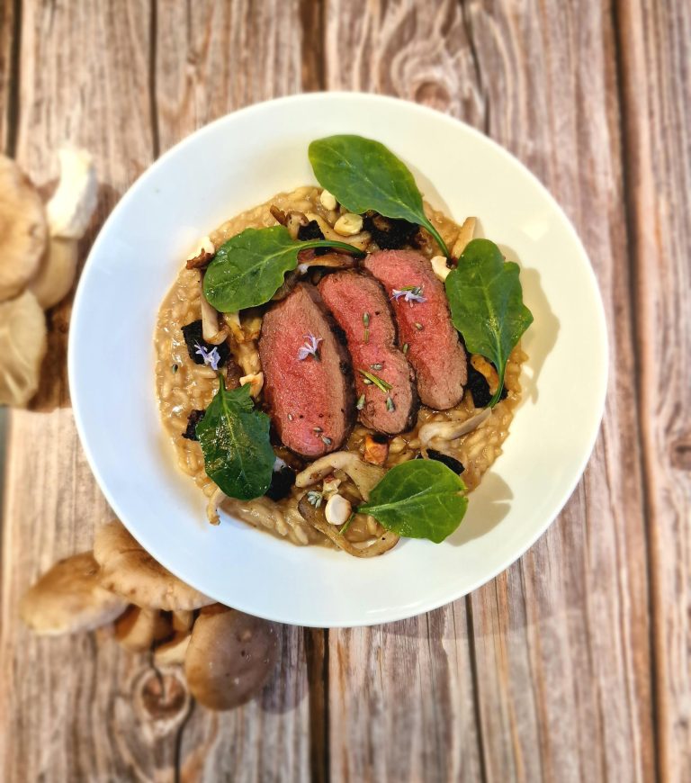 VENISON AND WILD MUSHROOM RISOTTO – Riso Gallo UK