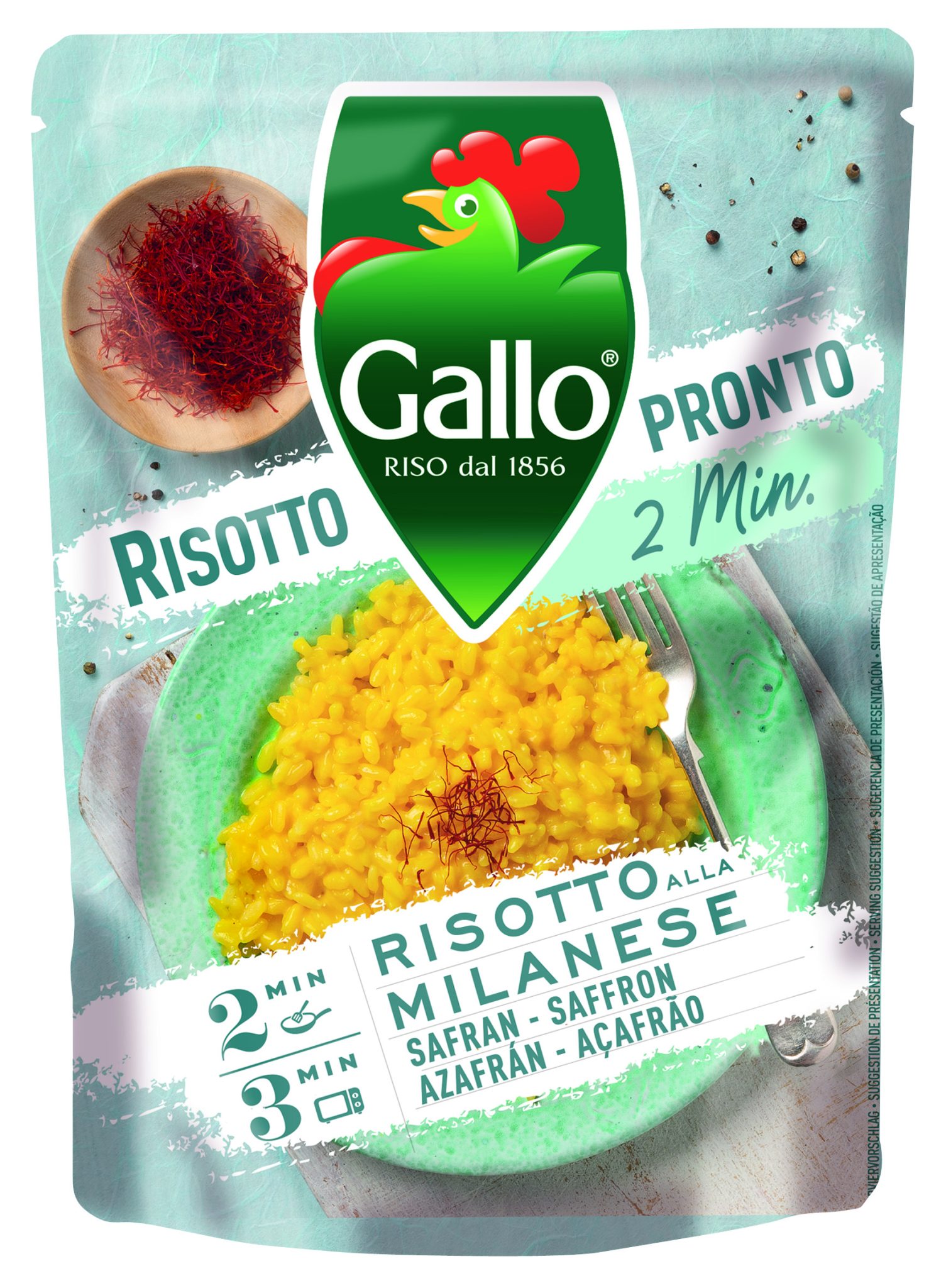 RISOTTO PRONTO SAFFRON – Riso Gallo UK