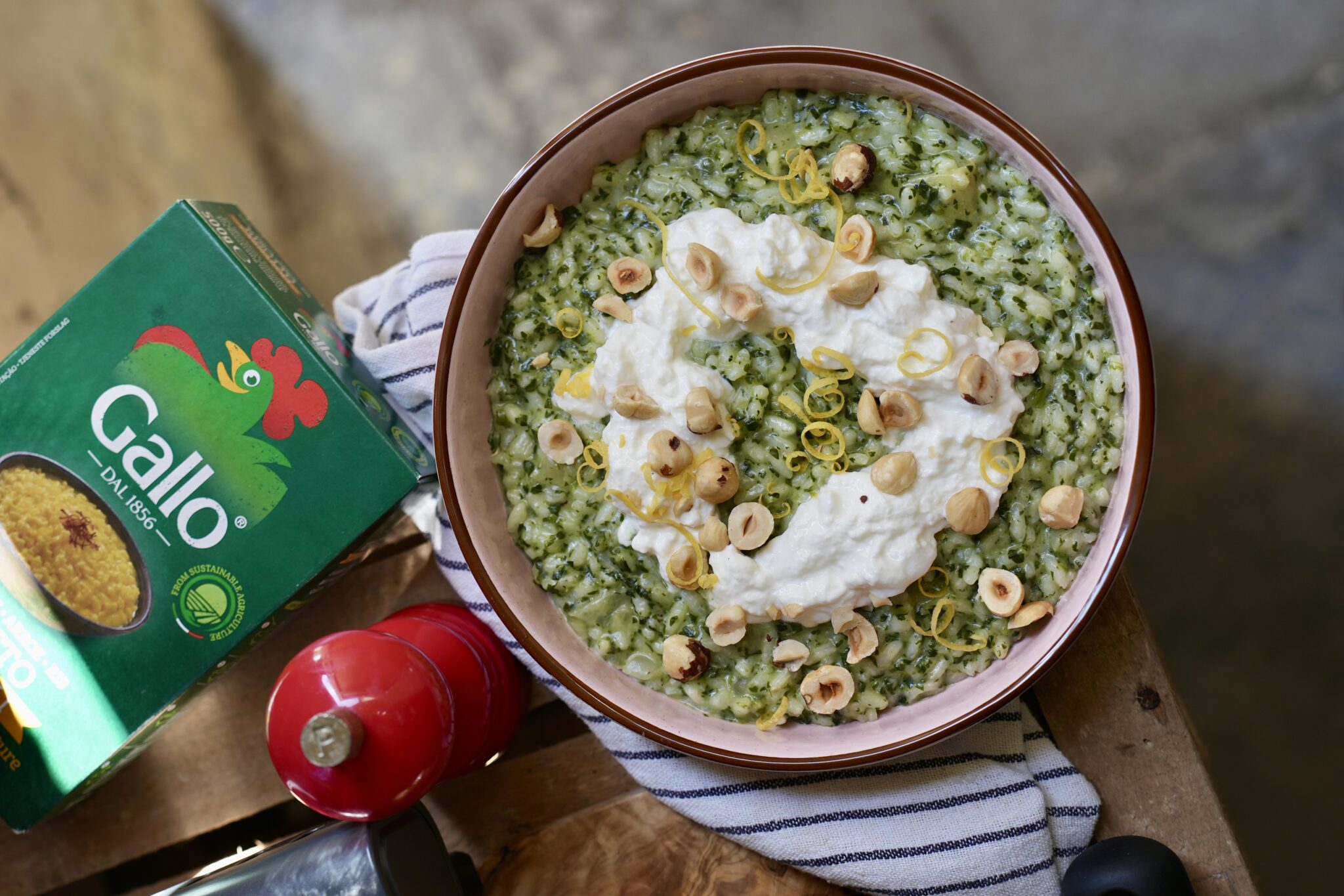 NETTLE RISOTTO – Riso Gallo UK